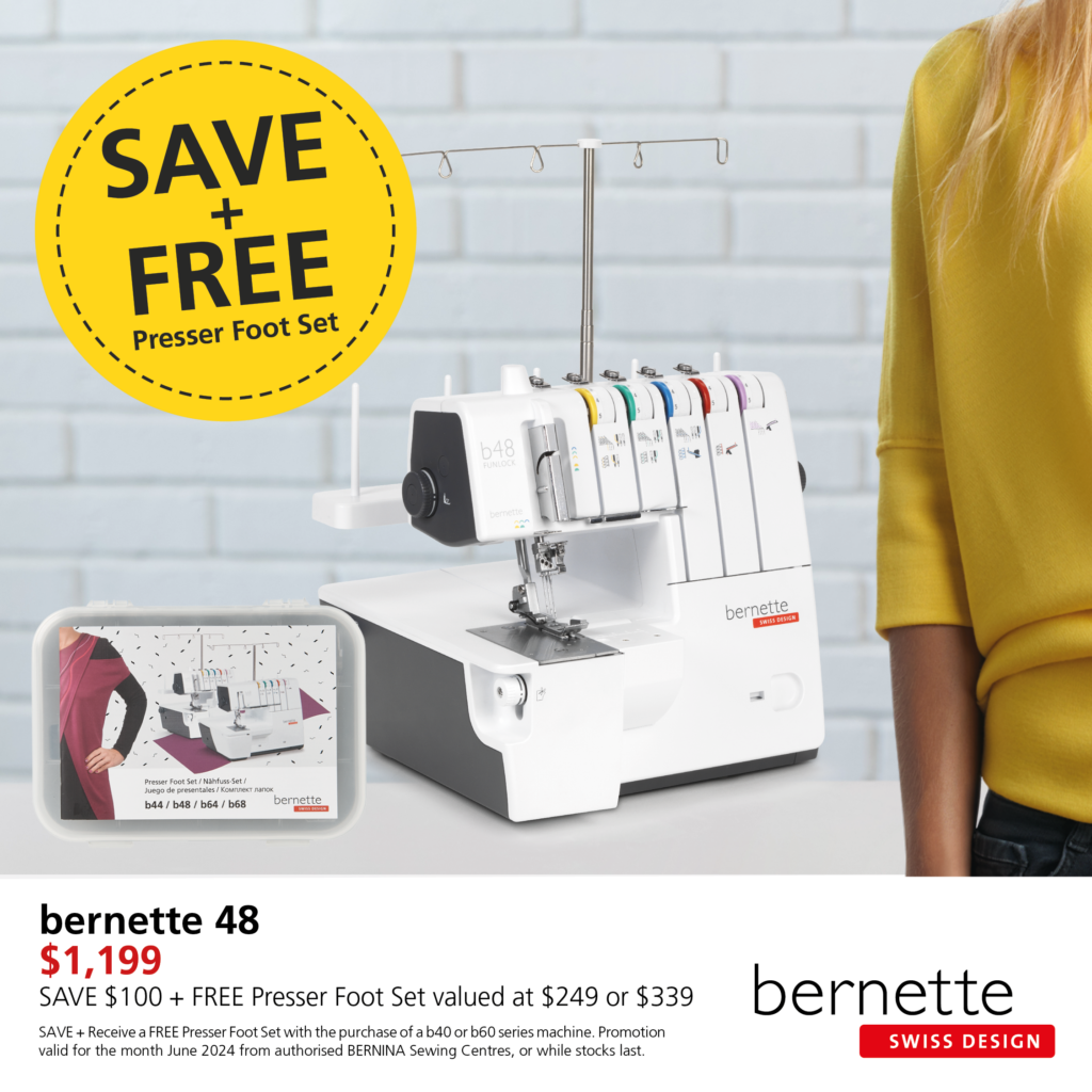 Bernette Overlocker/Coverstitch b48 - Bernina Sewing Centre Tauranga