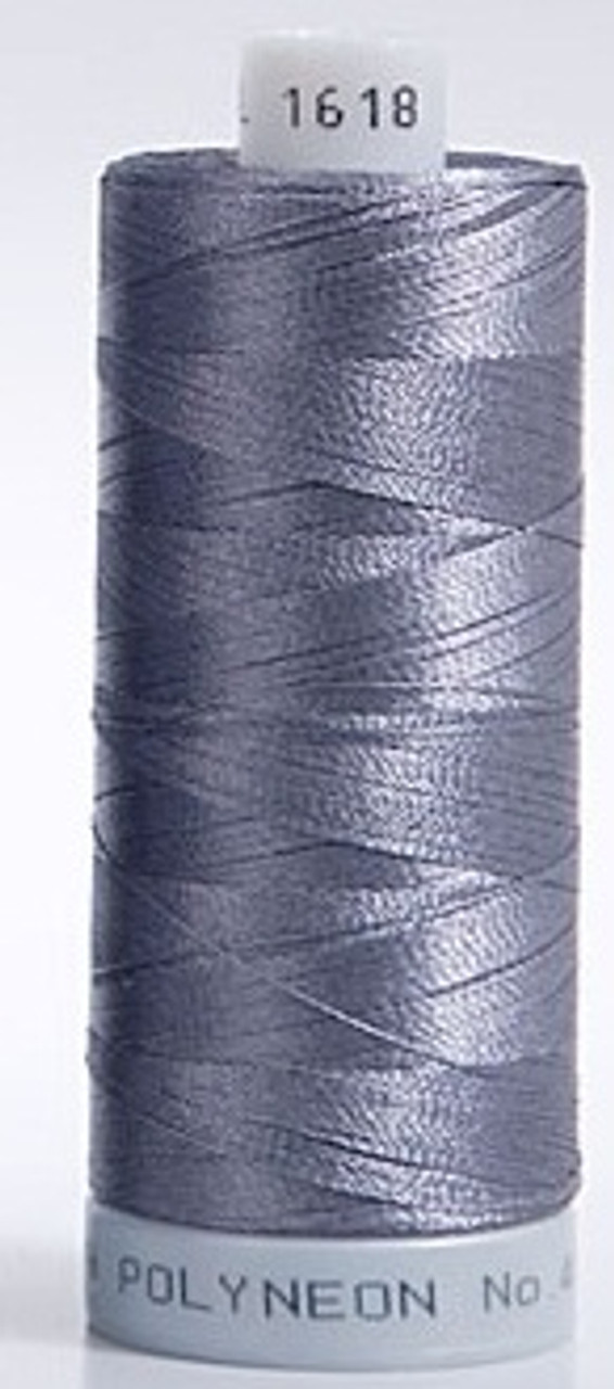 1618 Polyneon 40 - Gun Powder Grey 1000m - Bernina Sewing Centre Tauranga