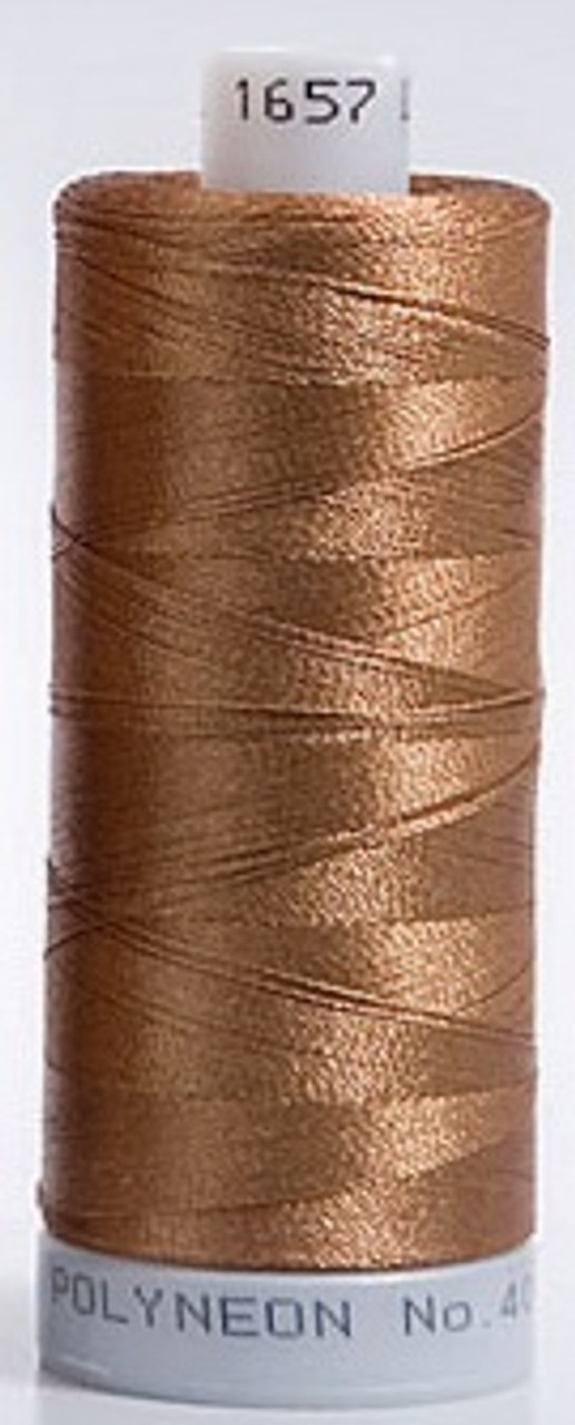 1657 Polyneon 40 - Golden Oak 1000m - Bernina Sewing Centre Tauranga