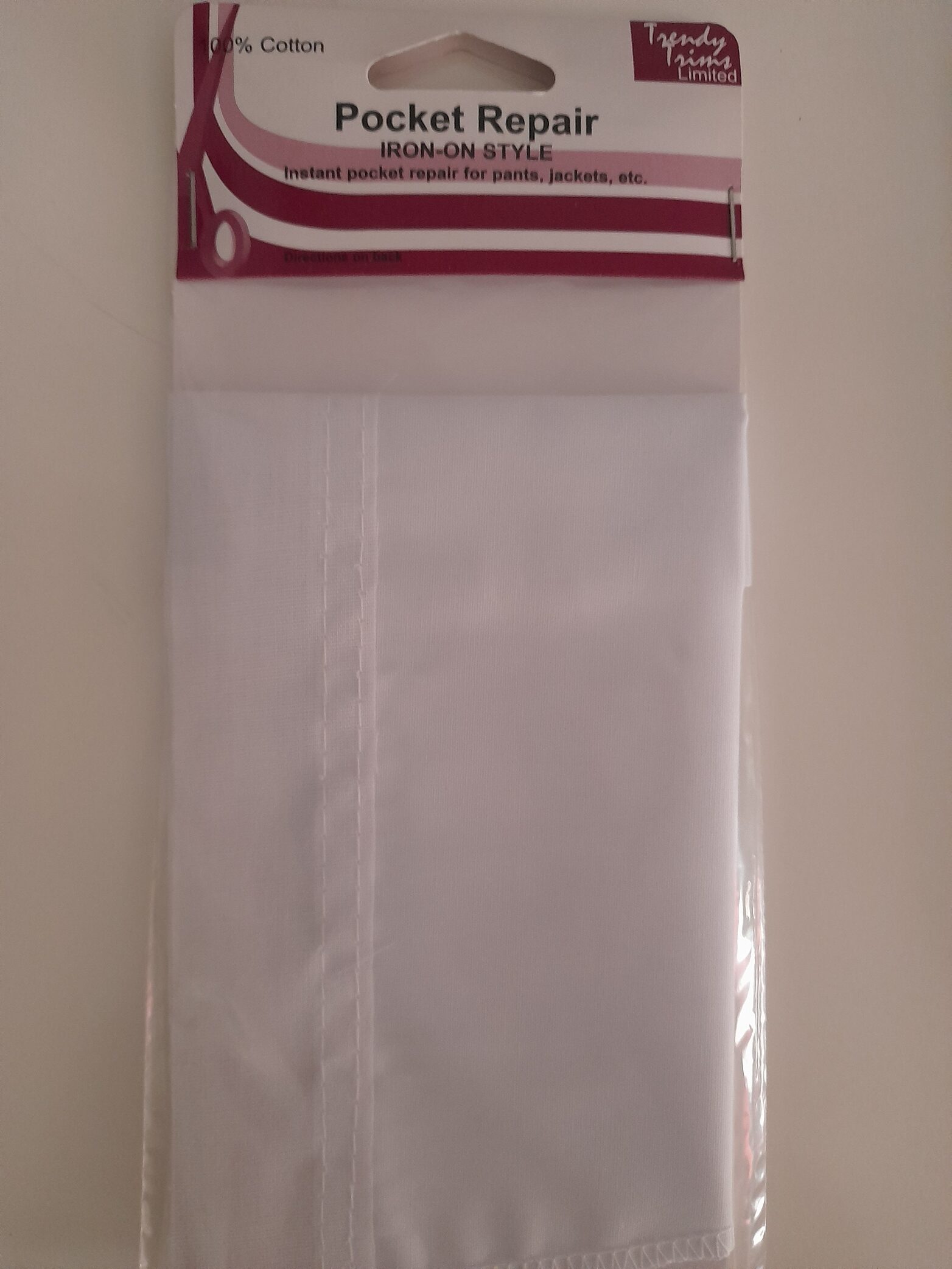 Pocket Repair - Iron-on Style - Bernina Sewing Centre Tauranga