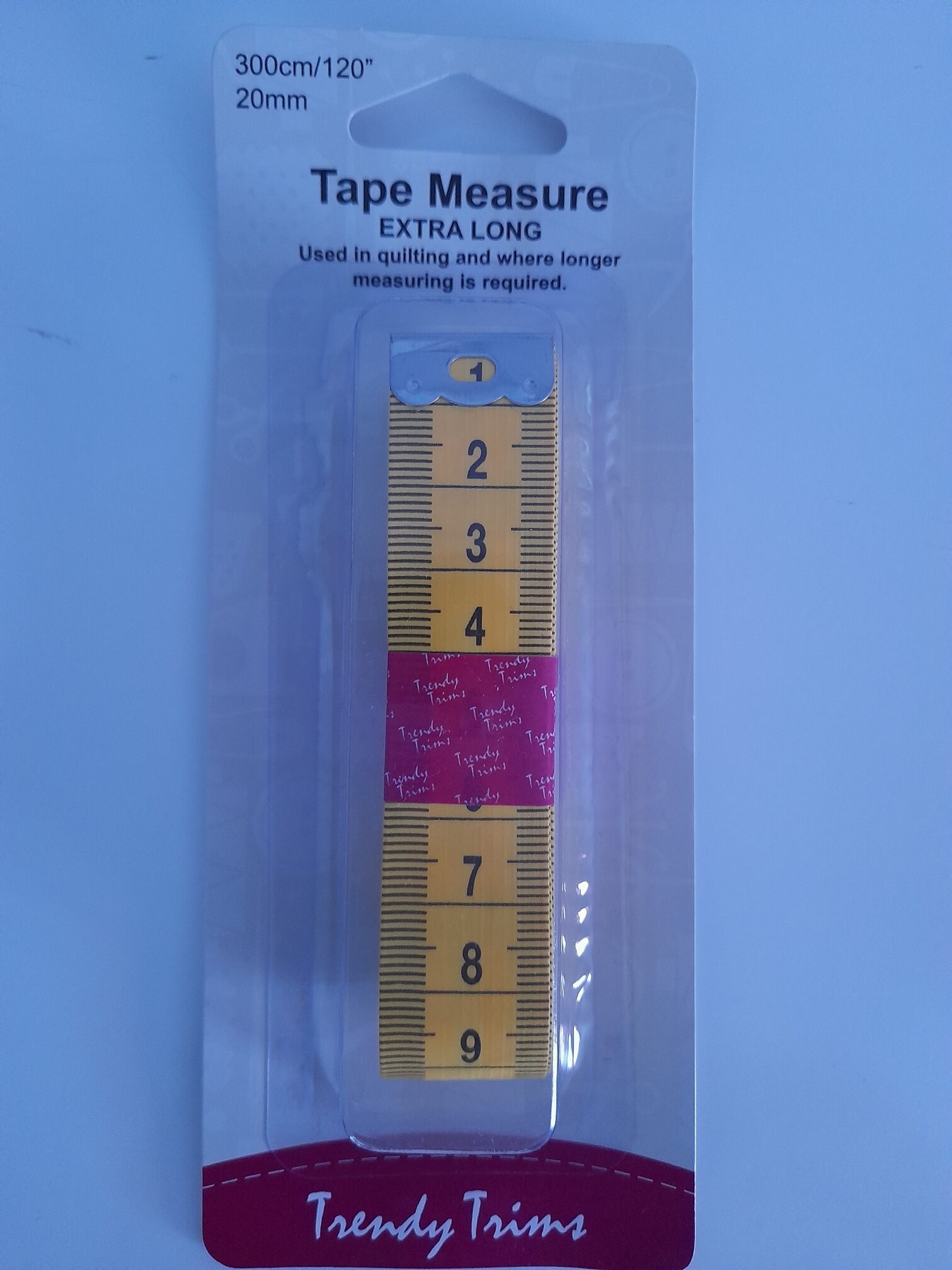 Extra long Tape Measure - 300cm long - Bernina Sewing Centre Tauranga
