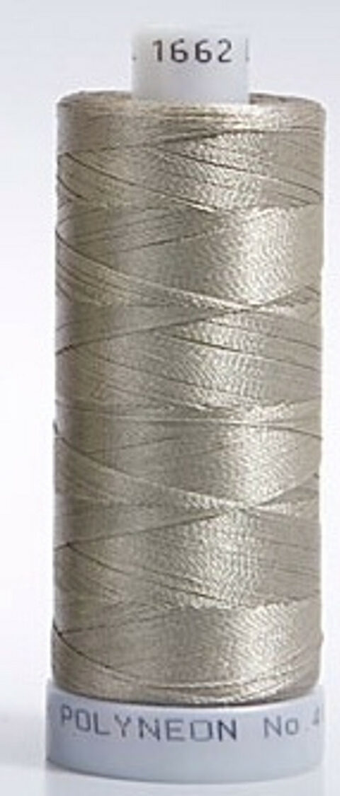 1662 Polyneon 40 - Mid Slate 1000m - Bernina Sewing Centre Tauranga